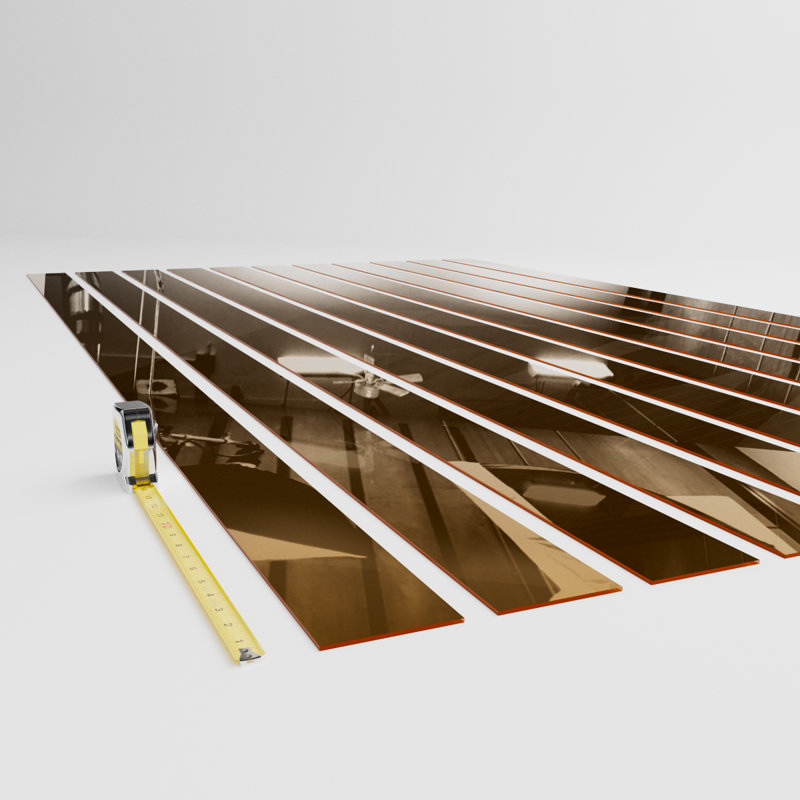 Ekena Millwork Adjustable Acrylic Slat Wall Panel Kit w/ 4"W Slats "& Reviews" | Wayfair